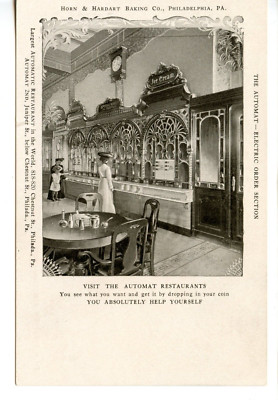 Automat Restaurant-Electric Order-Philadelphia-Pennsylvania-Vintage ...
