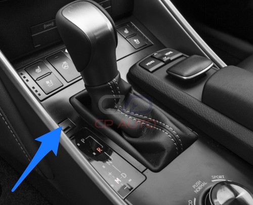 2014-2015 Lexus IS250 IS350 Shift Lock Release Button Shifter Cap Trim ...