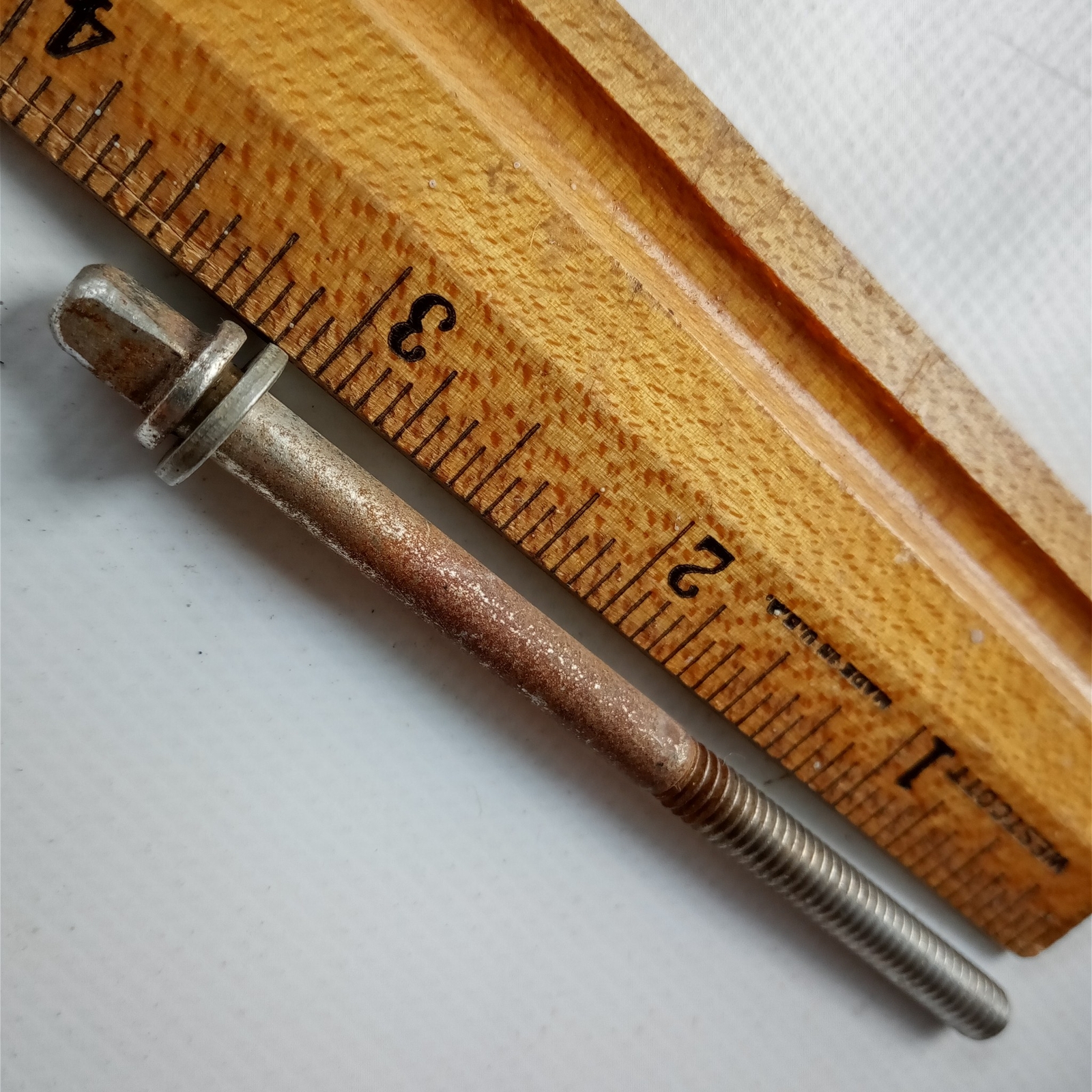 WFL/Ludwig 1+ 3 1/8" Tension T-Rod Snare Drum/Tom Nickel Plating ...