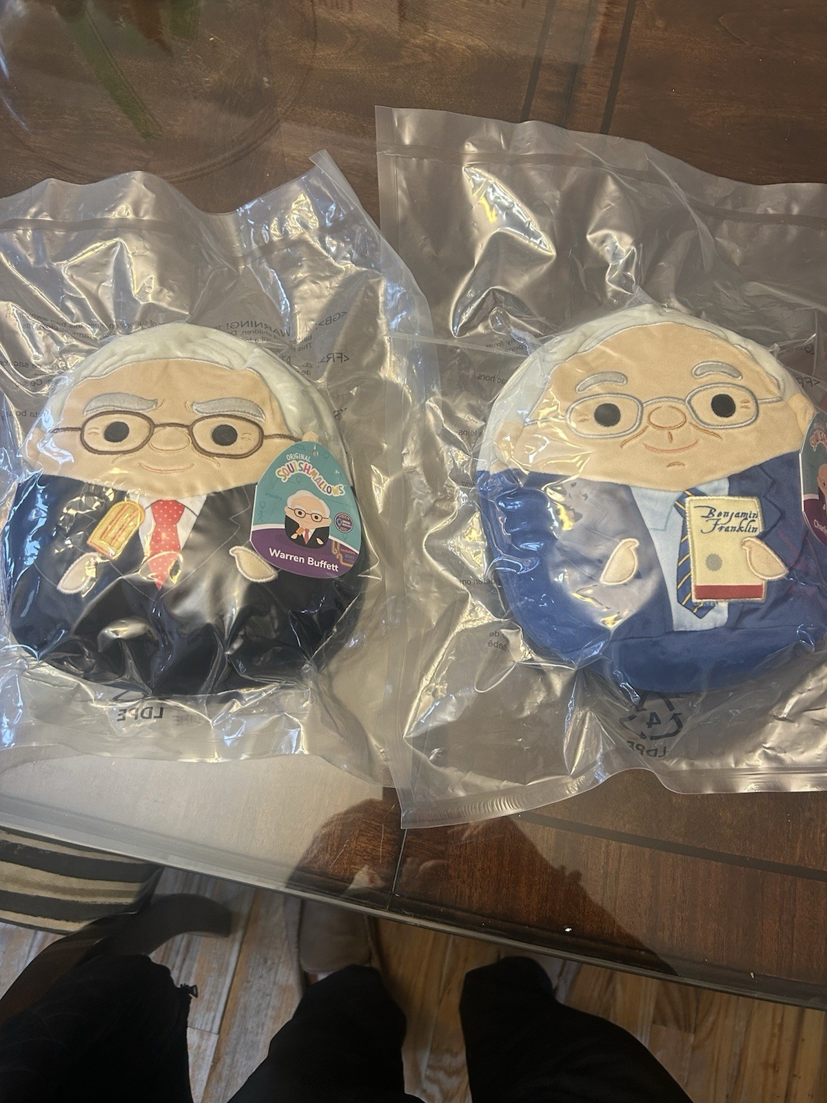 Warren Buffet and Charlie Munger Squishmallows factory sealed ...