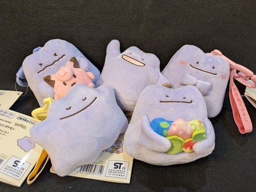 Pokemon Center Ditto Mascots 5 Types Complete Set Plush | eBay
