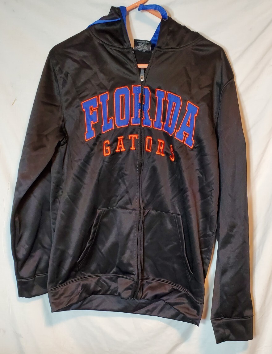 Colosseum Florida Gators Black Zip Jacket with Hood Mens M | eBay