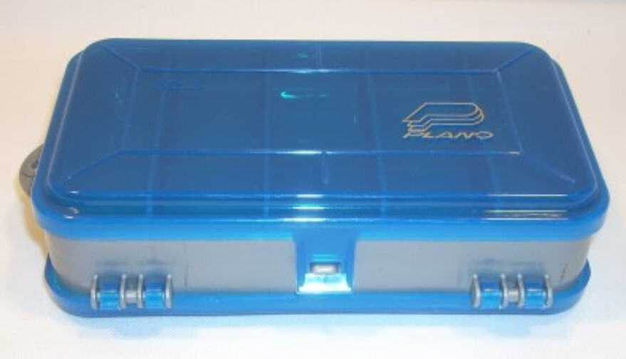 Plano Small Two-Sided PocketPak Tackle Box Organizer ~ Gray & Blue ...