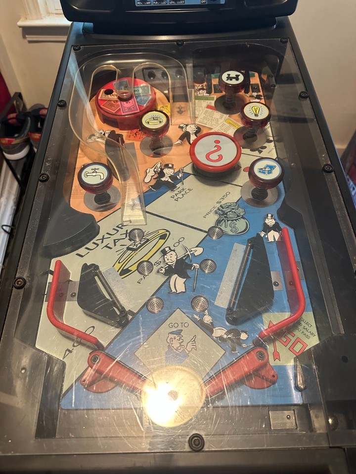 2000 Hasbro pinball machine with legs and works! | eBay