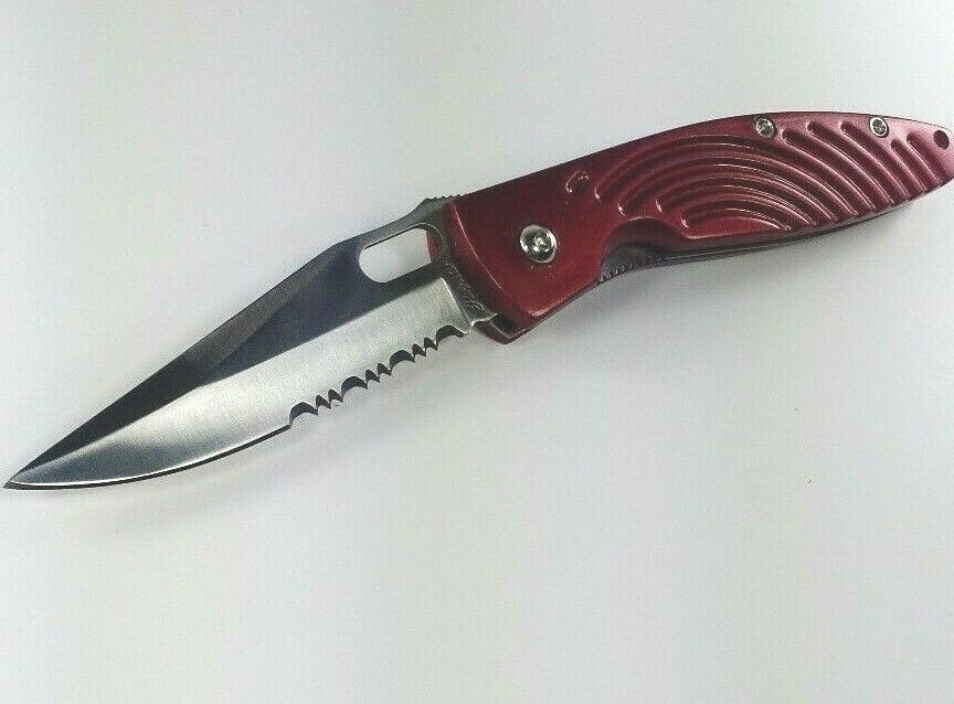 Stainless Steel Jaguar Folding Knife Blade Sharp Pocket Knife | eBay