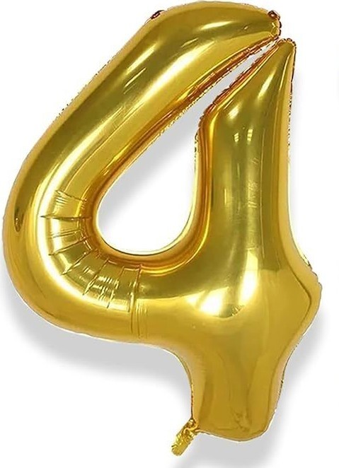 16" 40" Inch Gold Number Alphabet A-Z Letters Balloons Birthday Baby ...
