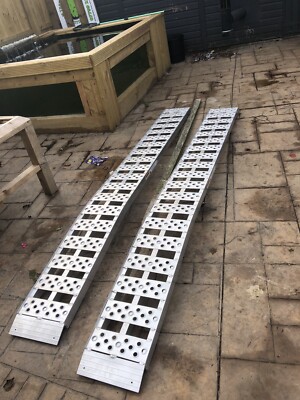 Car transporter loading ramps / diggers / machinery / ramp 3 Meter 1 ...