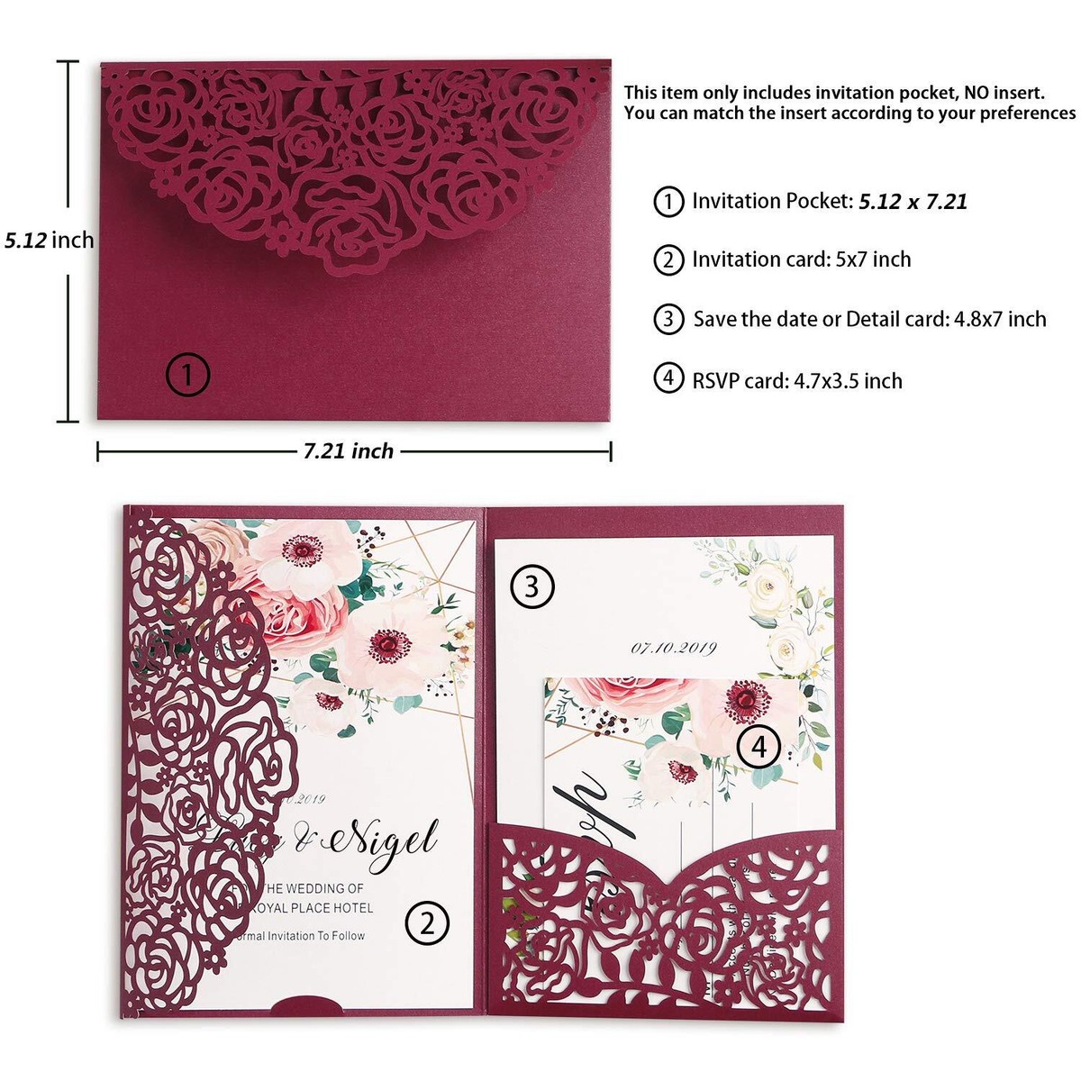 7 Pocket Invitation Kit