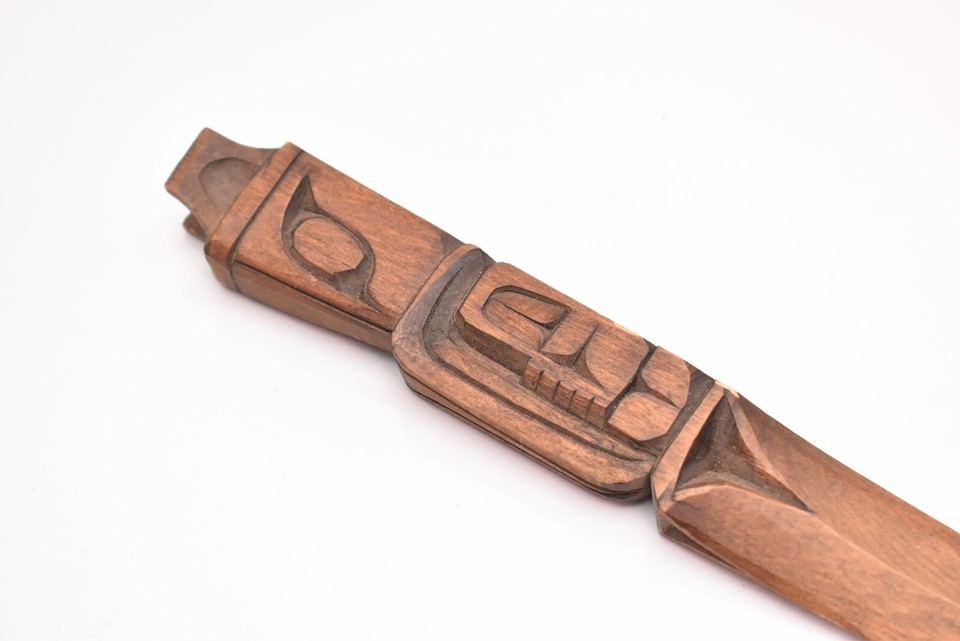 Vintage Northwest Coast North America Tlingit Knife Hand Carved Dagger ...