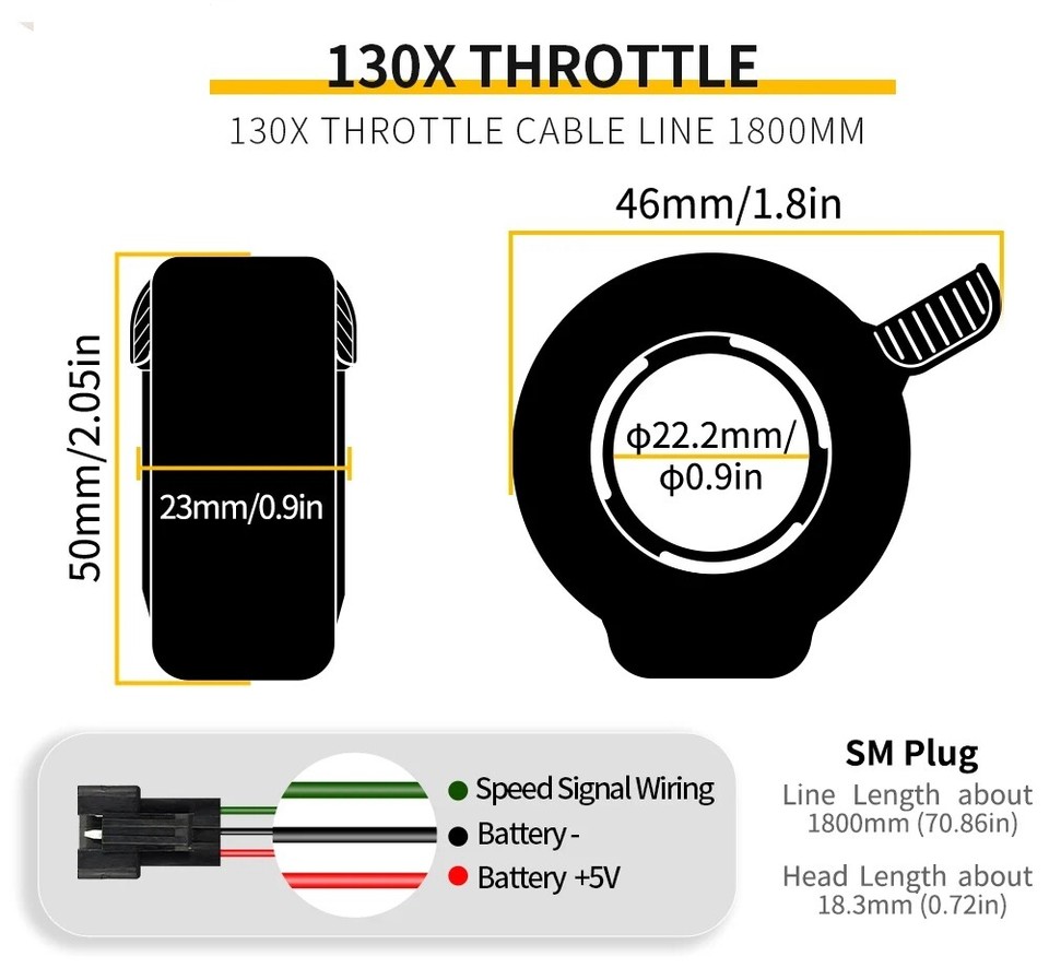 E-Bike 48V-72V 60A Sinewave Controller+UKC1/UKC3 Display for 1000W ...