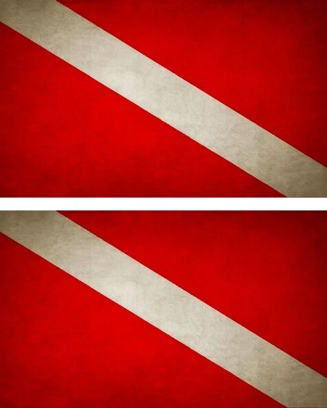 Scuba Diving Flag Wallpaper