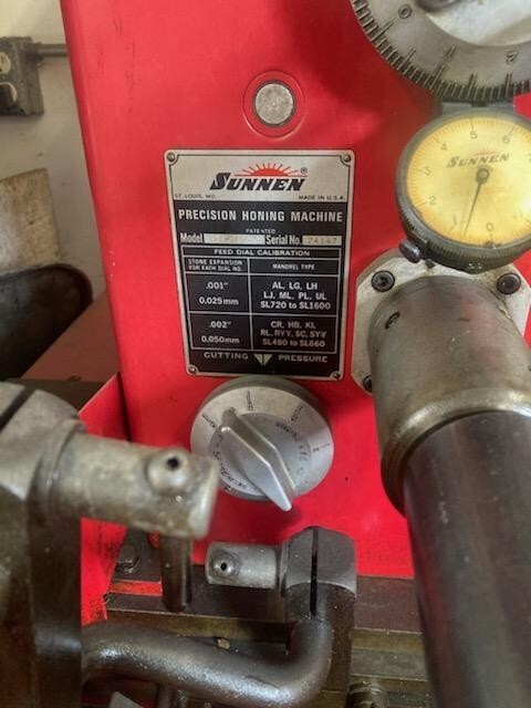 Sunnen 6" Rod Hone Machine, LBB-1699K | eBay