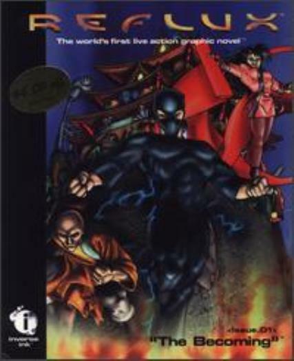 Reflux 2 The Threshold PC CD live-action graphic novel comic book ...