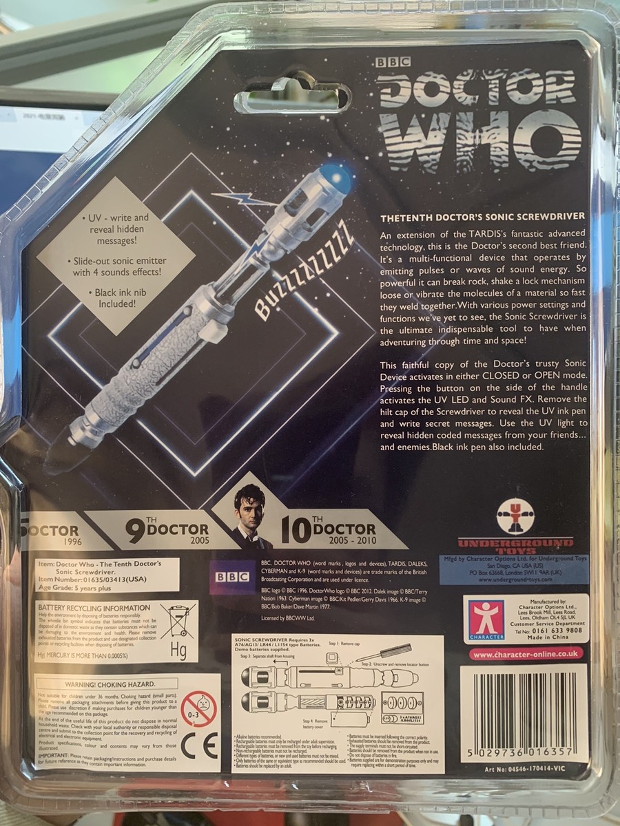 Tenth Doctor Sonic Screwdriver Prop