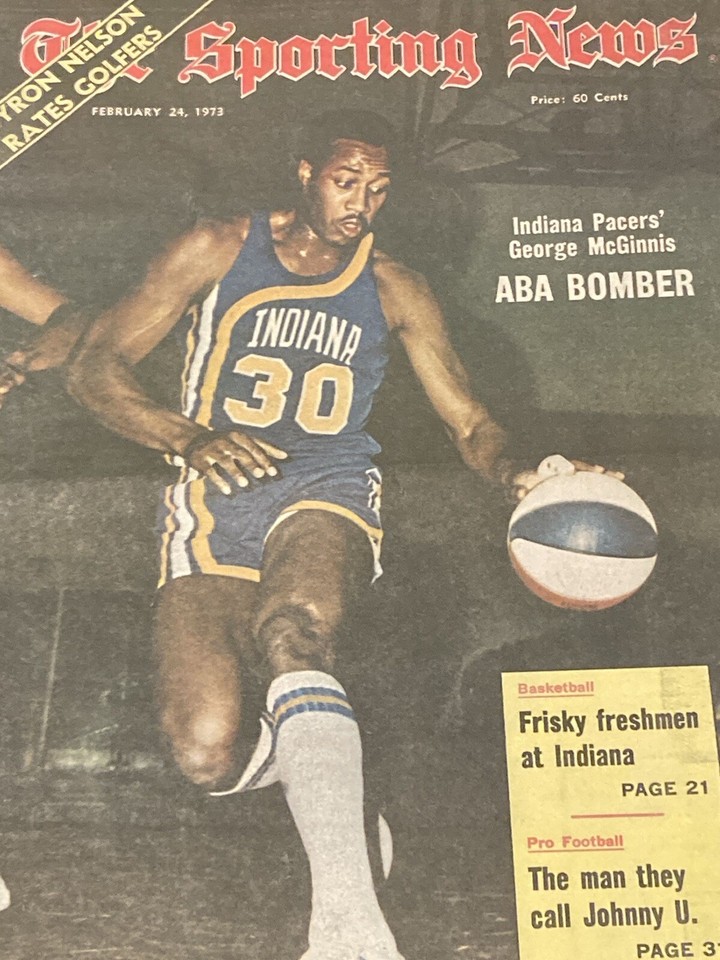 The Sporting News - February 24, 1973 - George McGinnis - Indiana ...