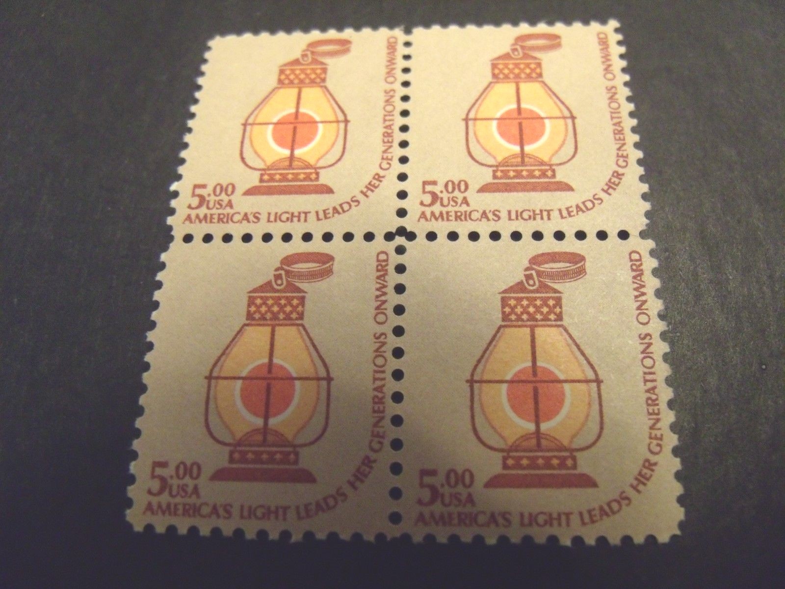 US Postage Stamp 1979 America's Light Leads Her Generation Onward 4-5 ...