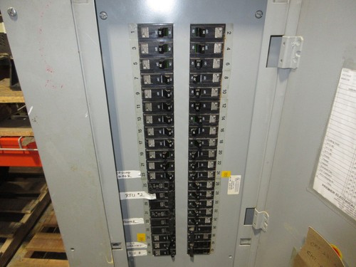 GE Main Lug Breaker Panel 42-Slot *Missing (2) Cover Screws* Used | eBay