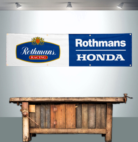 ROTHMANS RACING 2' X 8' BANNER FLAG | eBay