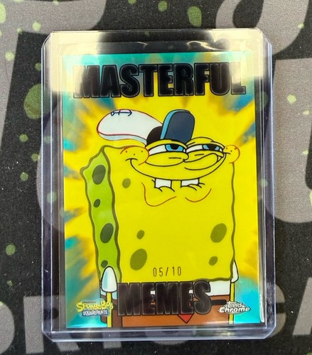 🧽 2025 Topps SpongeBob “Masterful Memes” 1/10 – Just One Bite Scene ...