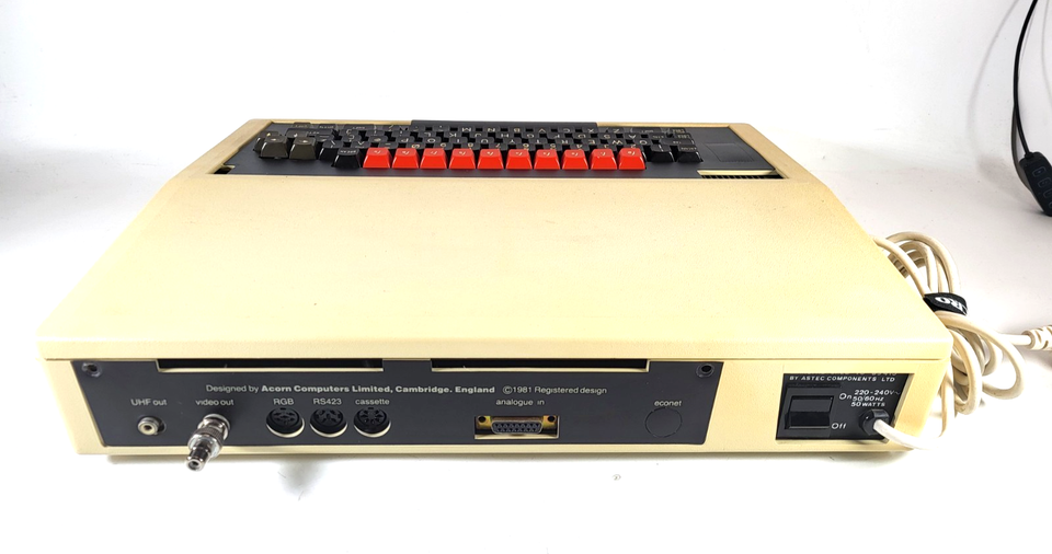 BBC Micro Computer Model B Vintage Untested turns On spares Repair ...