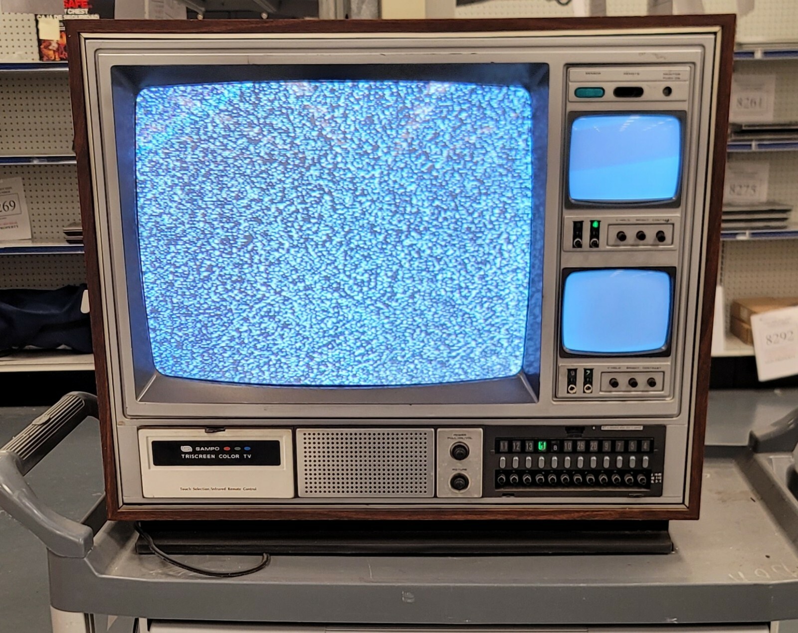 Vintage Sampo 9519 Tri-screen Color TV | eBay