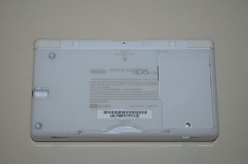 Seattle Mariners Logo Promo Nintendo DS Lite White Handheld System ...