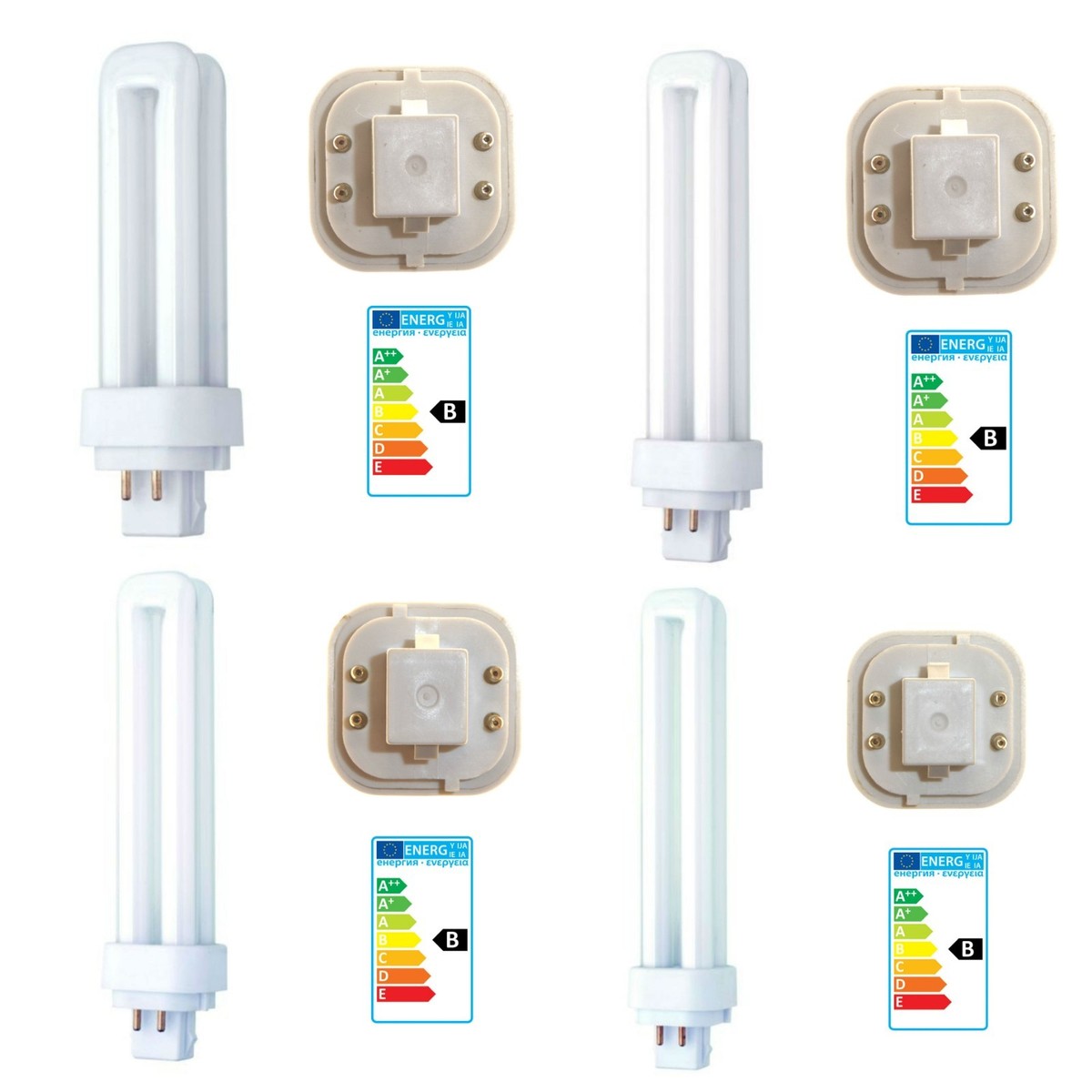 4 Prong Fluorescent Bulb 30 Watt 4 Pin Ultraviolet Blacklight BL350