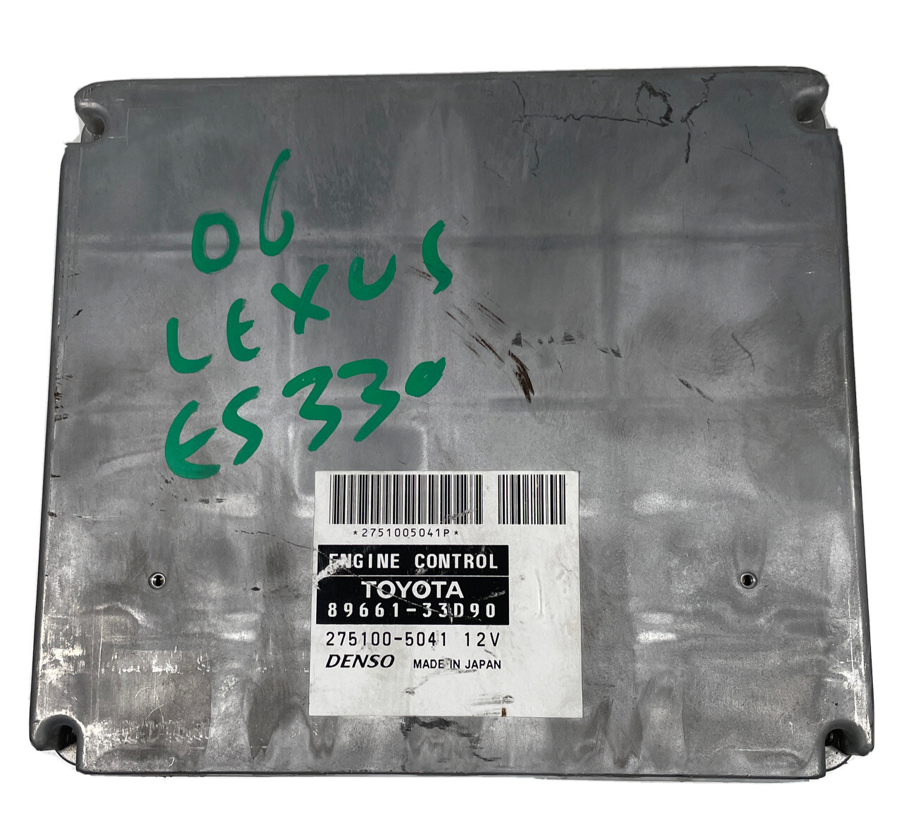 2006 Lexus ES330 Engine Control Module ECM ECU, 89661-33D90, 8966133D90 ...