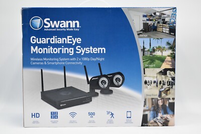 Swann Advanced Security Made Easy GuardianEye Monitoring System | eBay