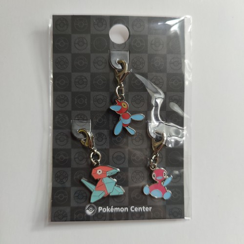 Pokemon Center - Metal Charm # 137 233 474 Porygon Polygon2 Polygon-Z ...