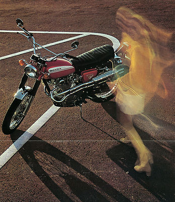 HONDA Poster Classic CL450 1969 1970 1971 1972 1973 K2 Suitable to ...
