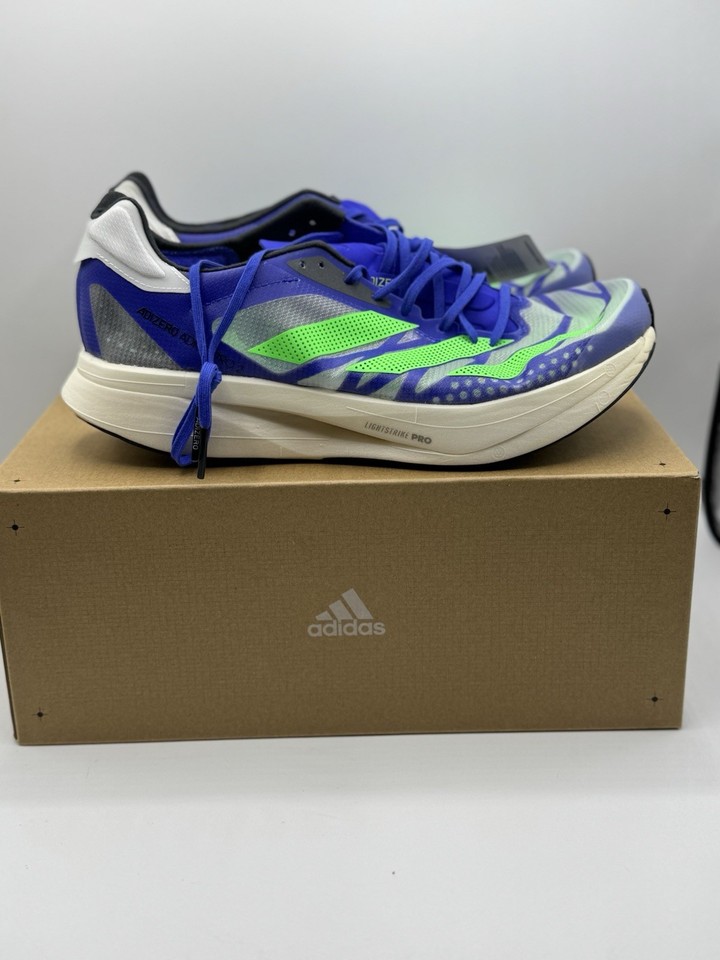 Adidas Adizero Adios Pro 2 Sonic Ink Green Running FY4082 Men New Fast ...