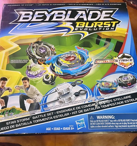 BEYBLADE Burst Evolution Stadium Star Storm Battle Set Arena. New Open ...