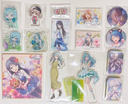 Project Sekai Colorful Stage! Goods Lot - Badges, Acrylics, Shikishi ...
