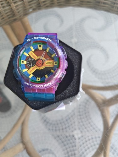 Casio G-Shock GA 110GB Analog Digital Rainbow | eBay