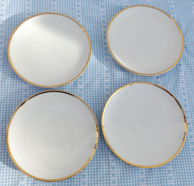 Thomas Medaillon Thick Gold Line Plates 7" Set of 4 £14.99(Post Free UK ...