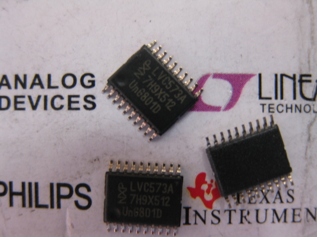 1x 74LVC573A Octal D-type transparent latch with 5-volt tolerant inputs ...