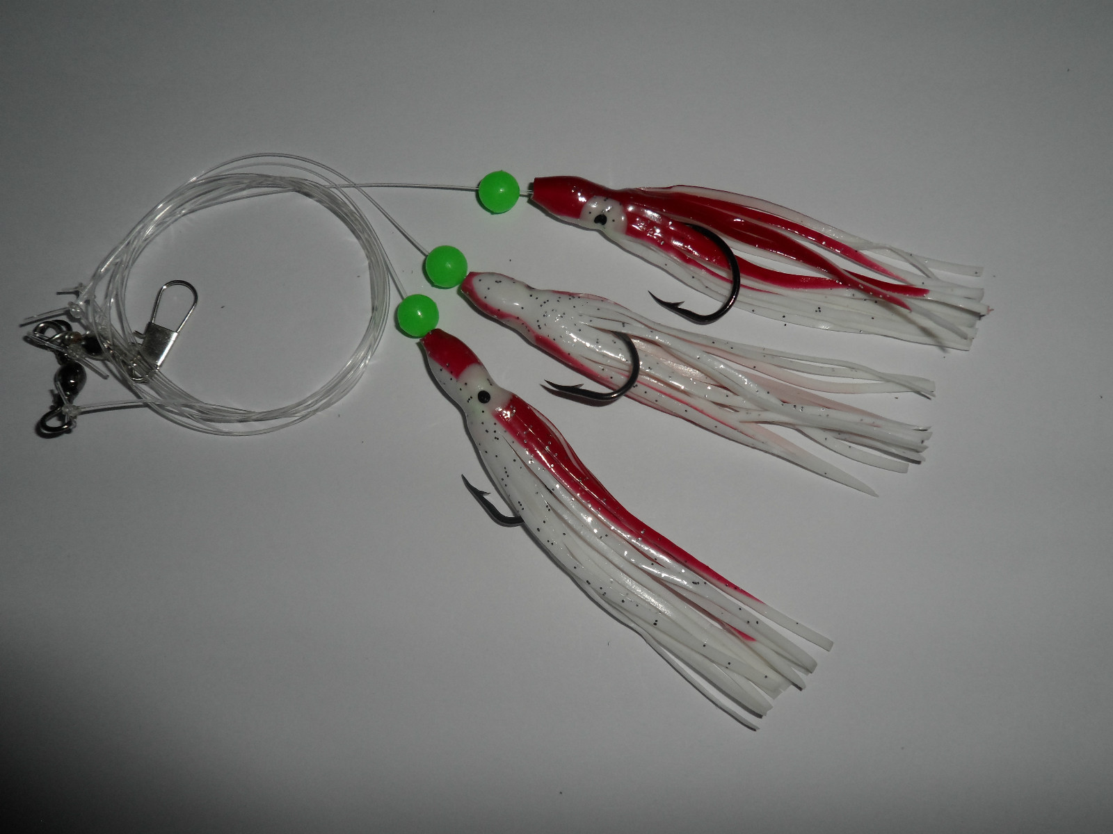 3 Hook 9cm muppet / octopus rig - various colours | eBay UK