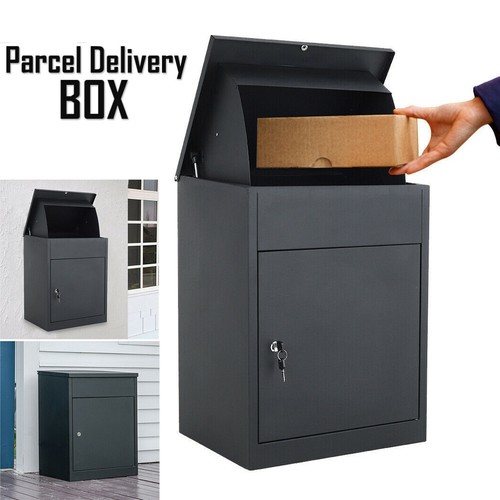 Extra Large Parcel Box Lockable Package Delivery Letter Post Storage ...