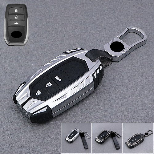 Zinc Alloy Silicone Car Key Case Cover For Toyota Prado Camry ...