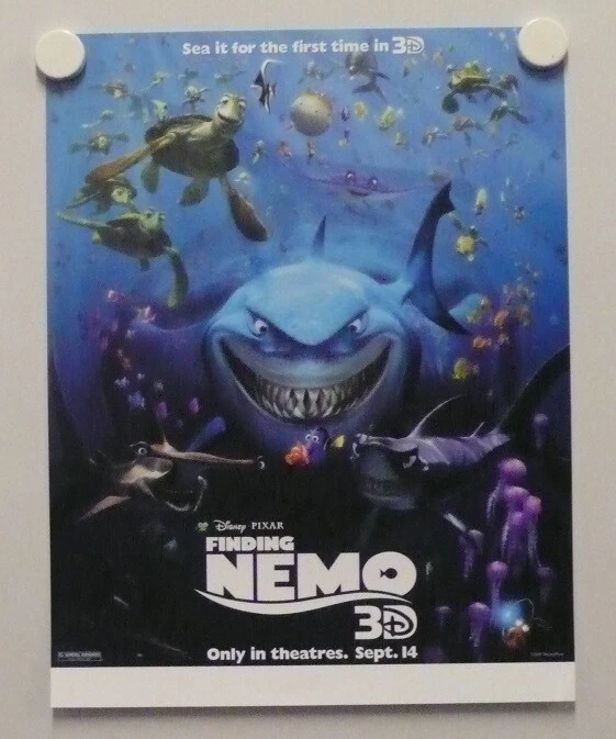 Finding Nemo 3d Poster