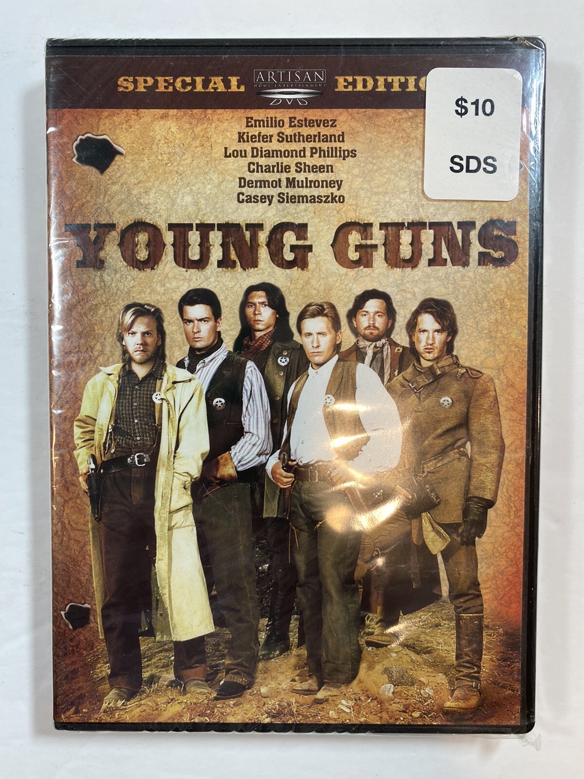 YOUNG GUNS -Kiefer Sutherland - Special Edition DVD - BRAND NEW SEALED ...