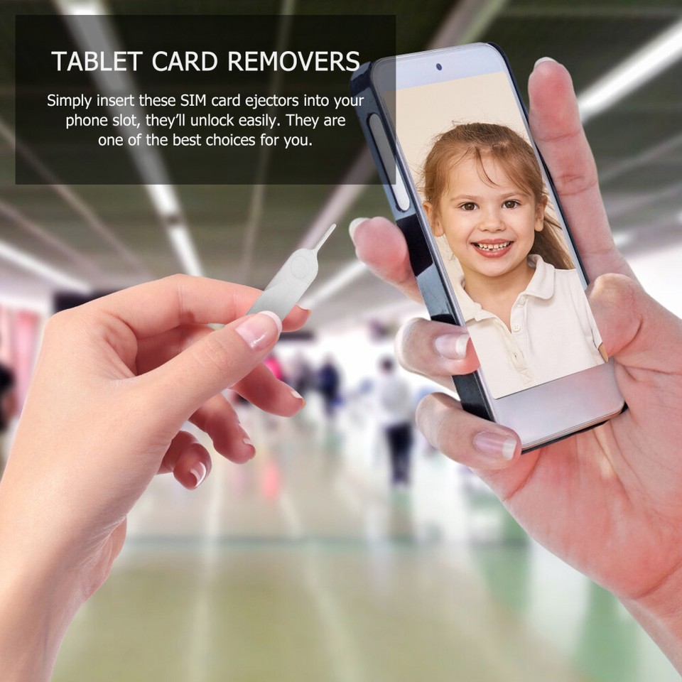 100 Pcs Sim Card Opener Removal Tools Phone Tablet Pin Tray Miss | eBay