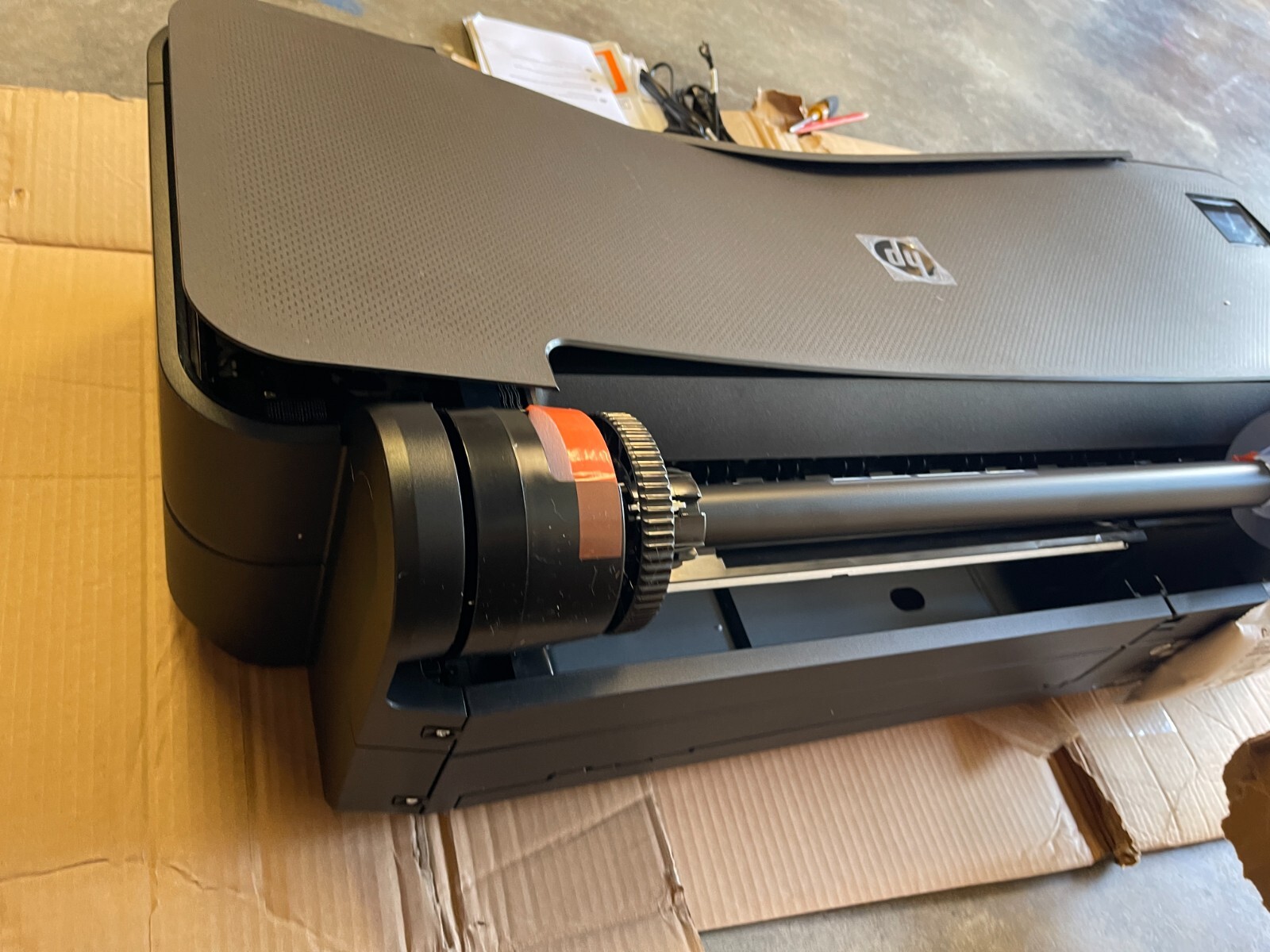 HP DesignJet T210 Large Format 24-inch Color Plotter Printer *READ SHIP ...