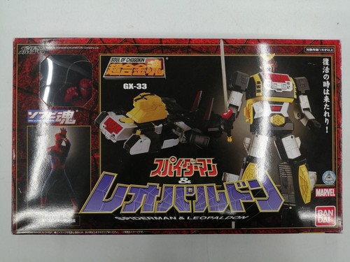 Soul of Chogokin GX-33 Leopardon Marveler Summoning Set Spider-Man ...