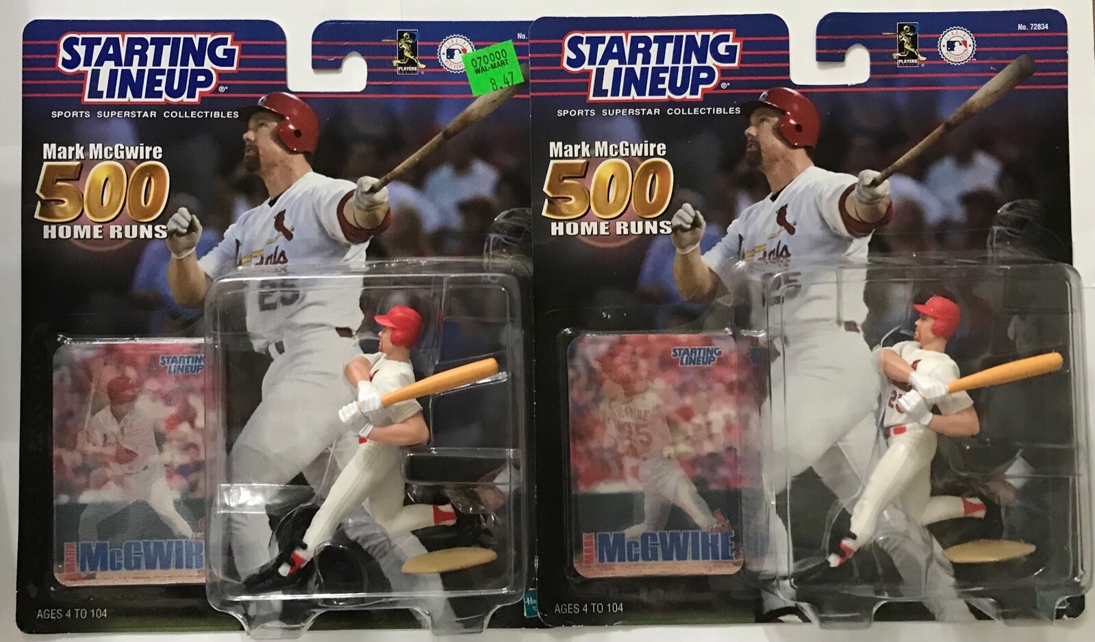 VTG Hasbro Starting Line-Up 2 NIB Mark McGwire 500 Home Run | eBay