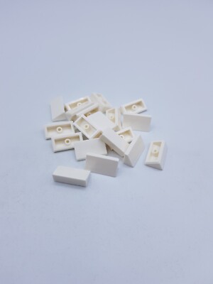 LEGO LOT 20 X ROOF TILE 1X2X2/3 BLANC REF 85984 / 4547489 *NEUF* | eBay