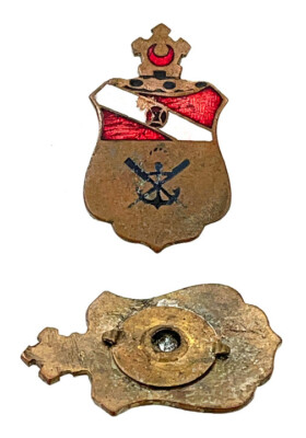 Early Authentic U.S ARMY 21ST ENGINEER BATTALION UNIT CREST DUI Screw ...