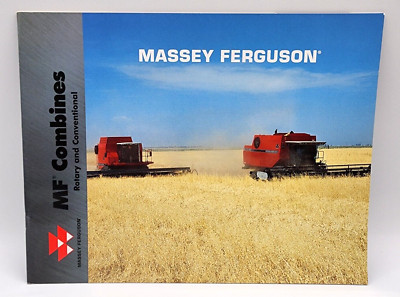 Massey Ferguson Conventional Rotary Combines Sales Salesman Brochure | eBay