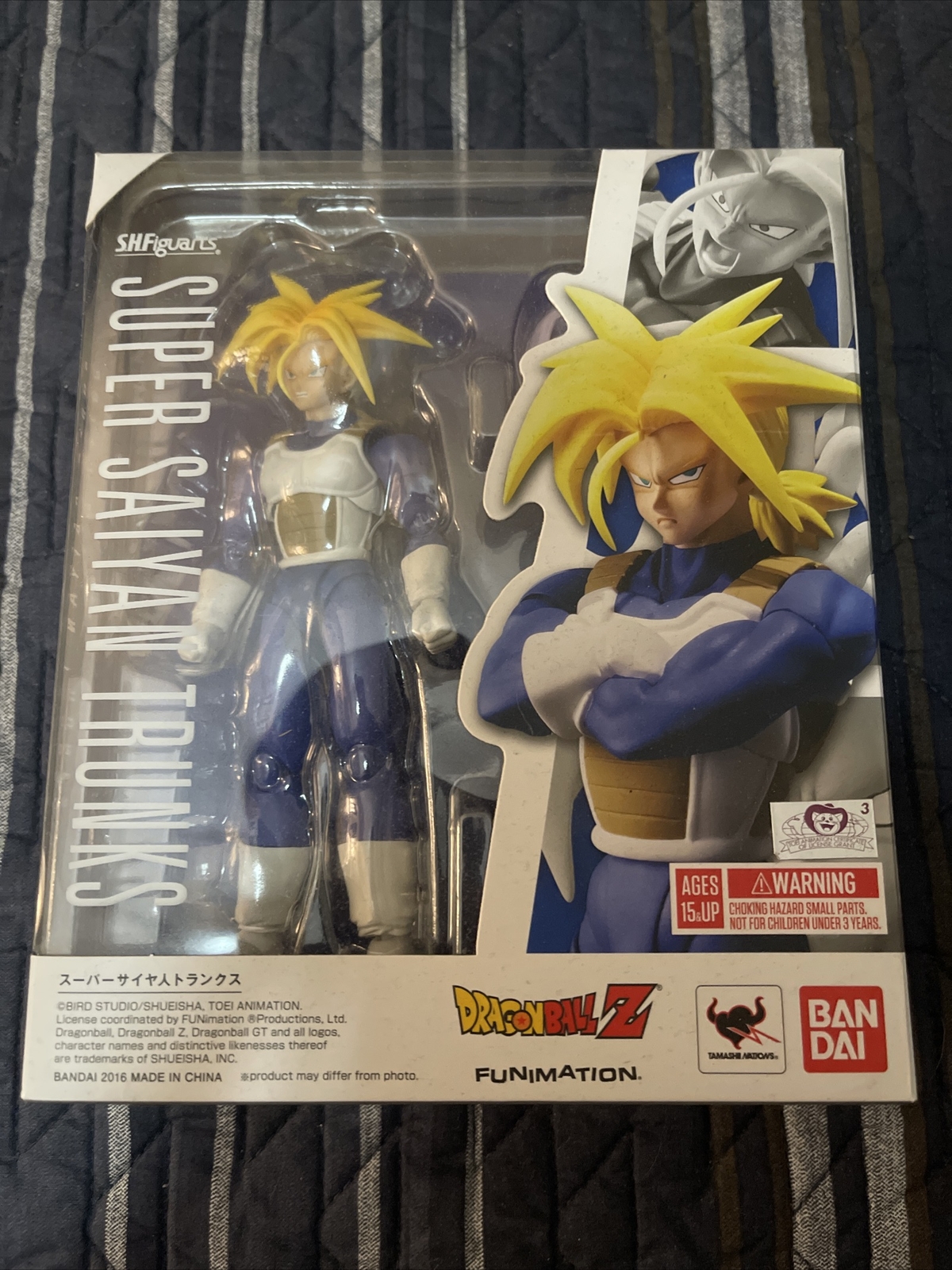 Bandai SH Figuarts Dragon Ball Z Super Saiyan Trunks Action Figure ...